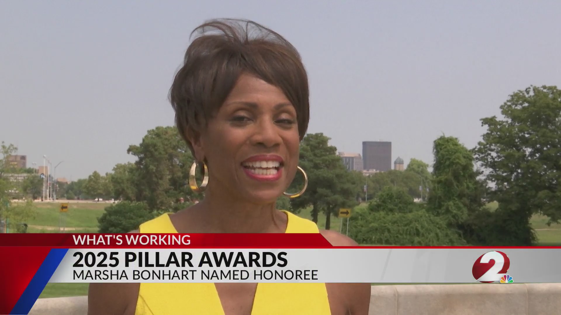 Former 2 NEWS anchor Marsha Bonhart named ’25 Pillar Award honoree ...