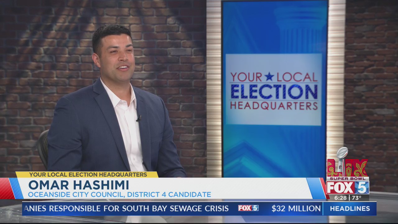Meet the Candidates: Omar Hashimi, Oceanside City Council – District 4 ...
