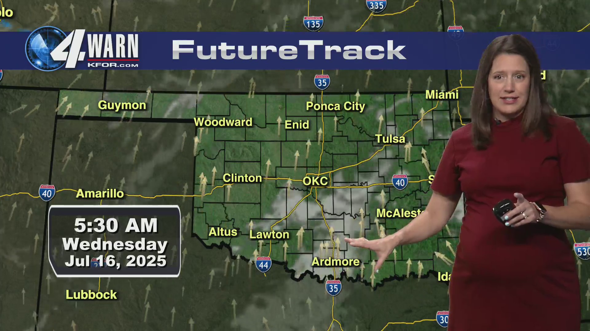 Emily Sutton talks about pop-up storms and sizzling summer temps ahead ...