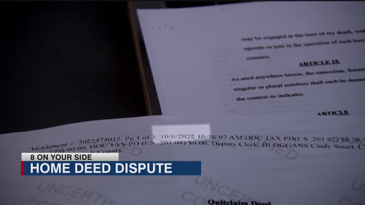 Woman wants better process of vetting documents for property ownership ...