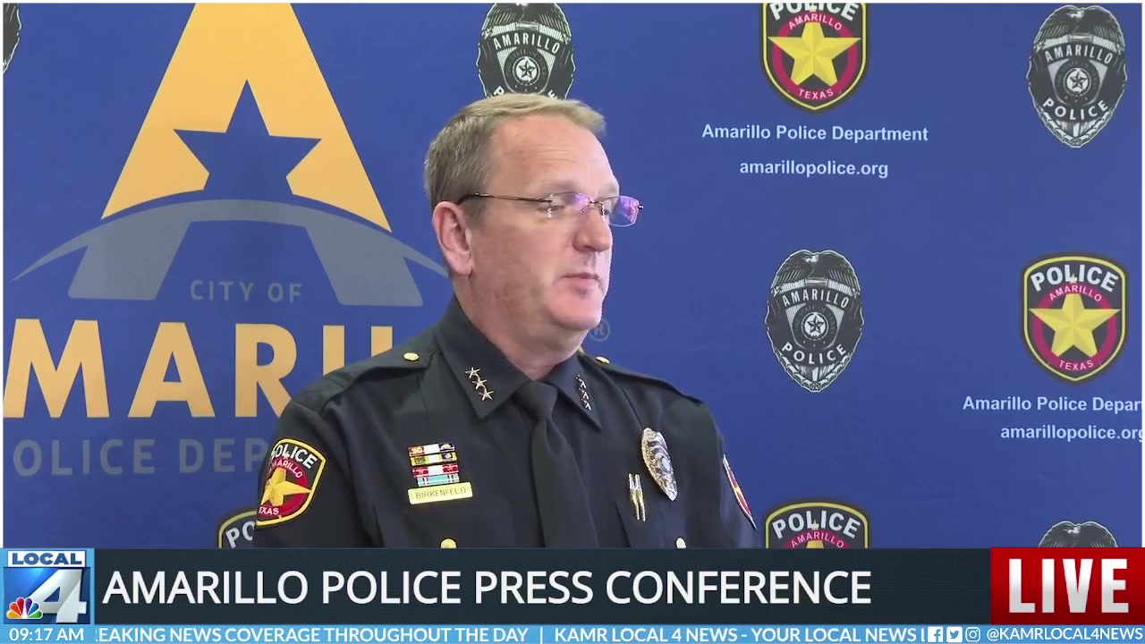 Amarillo Police Department holds press conference after weekend ...