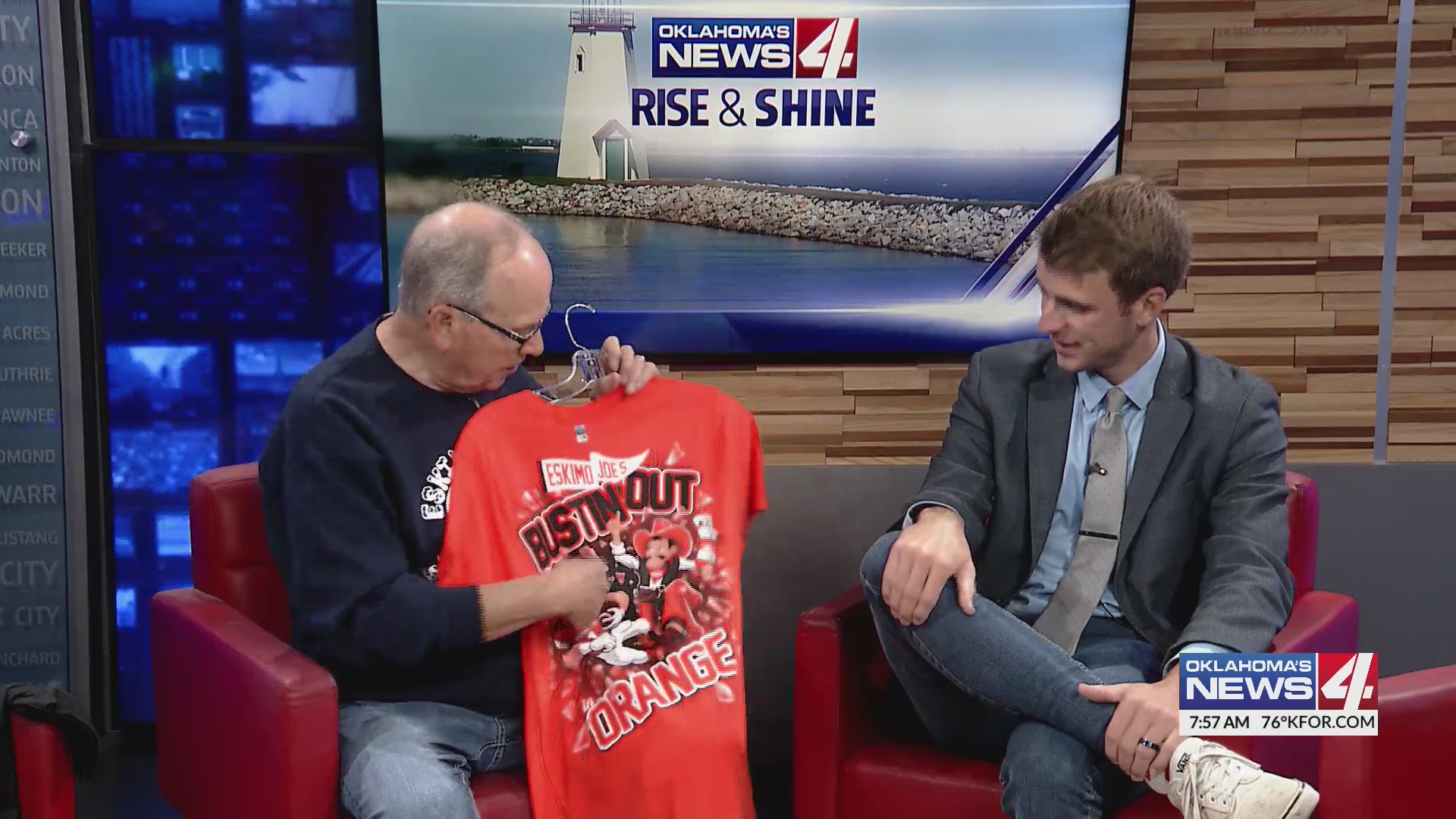 Eskimo Joe’s unveils new shirts for upcoming events – KFOR.com Oklahoma ...