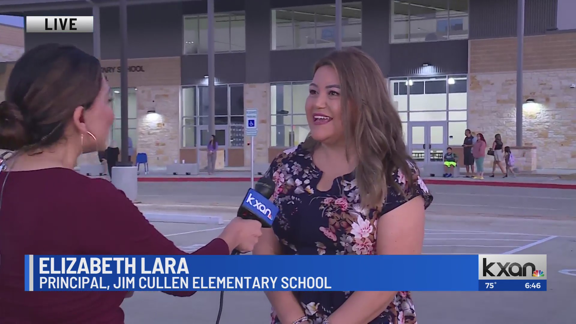 Jim Cullen Elementary School principal talks about first day of classes ...