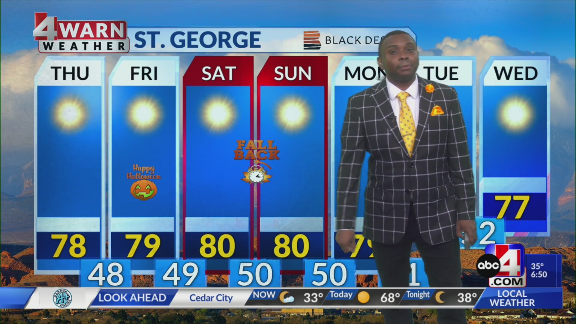 Hazy sunshine with warming temperatures – ABC4 Utah