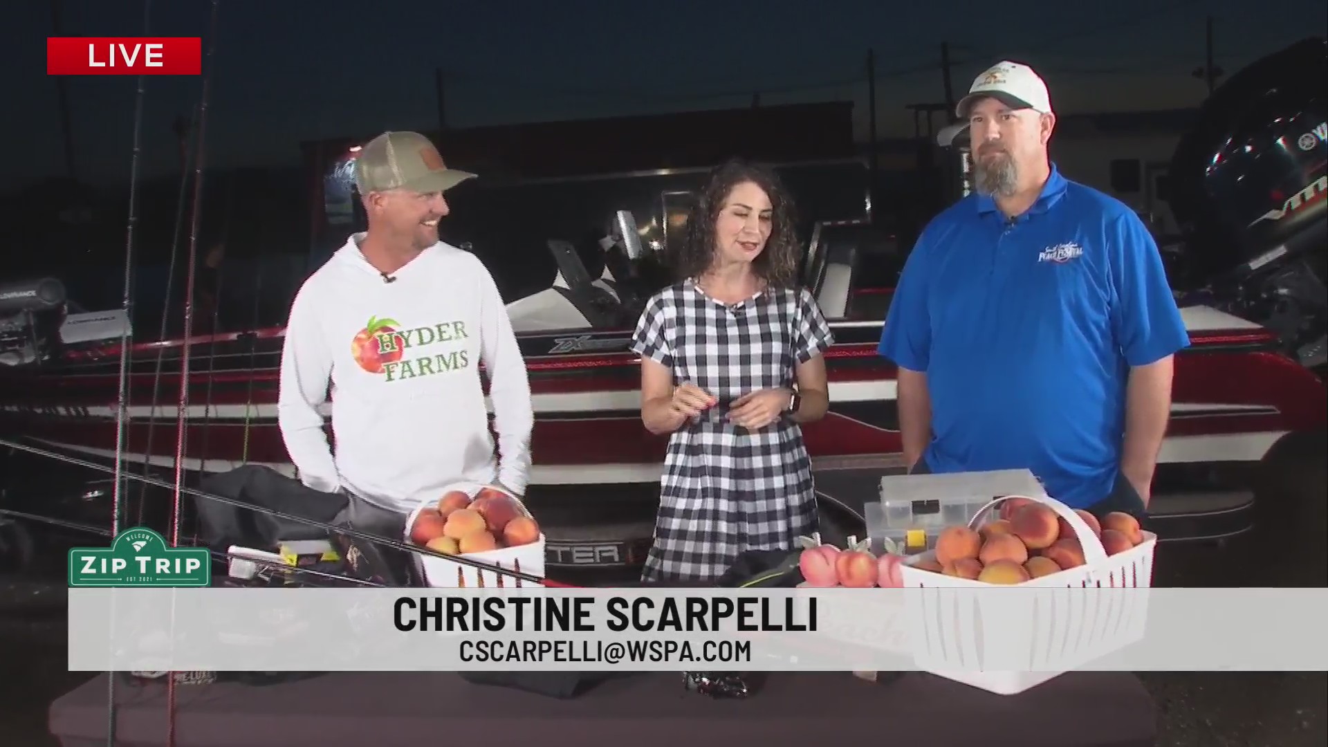 Zip Trip Gaffney: South Carolina Peach Festival Fishing Tournament ...