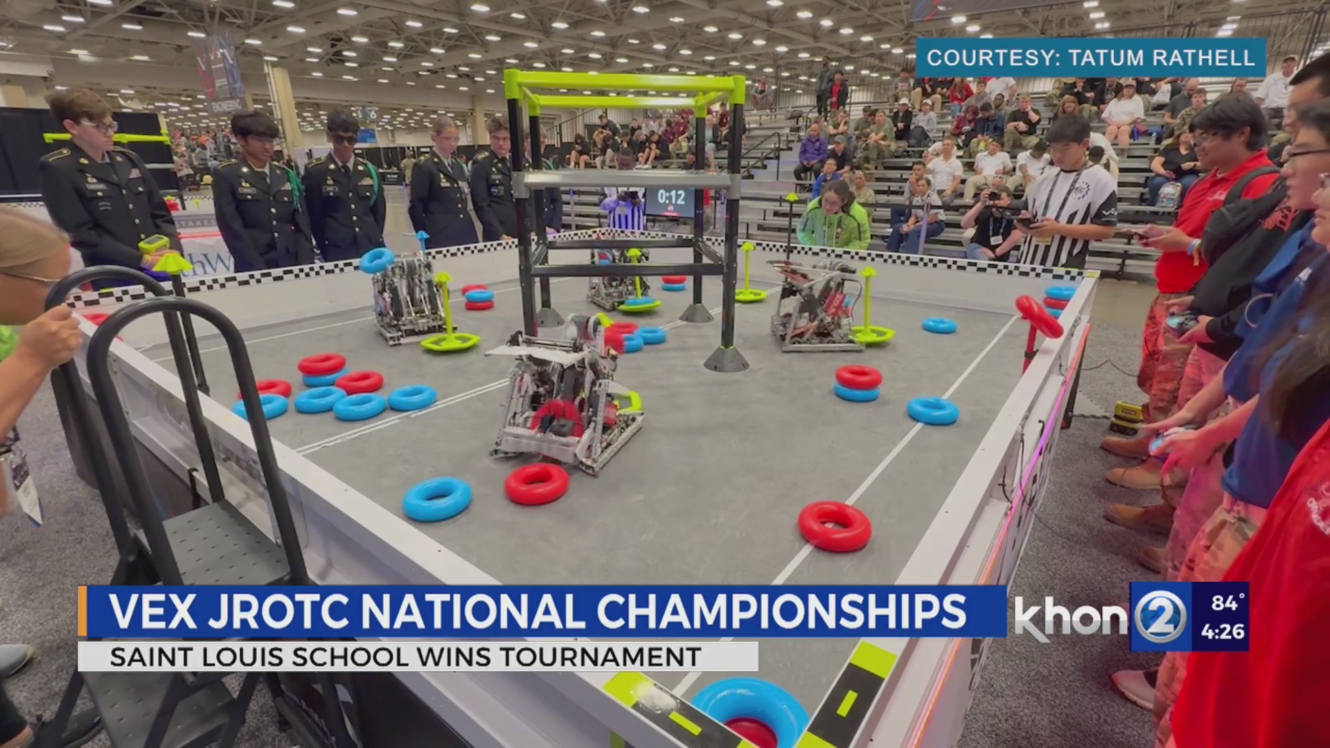 Saint Louis School robotics team wins gold at national championship – KHON2