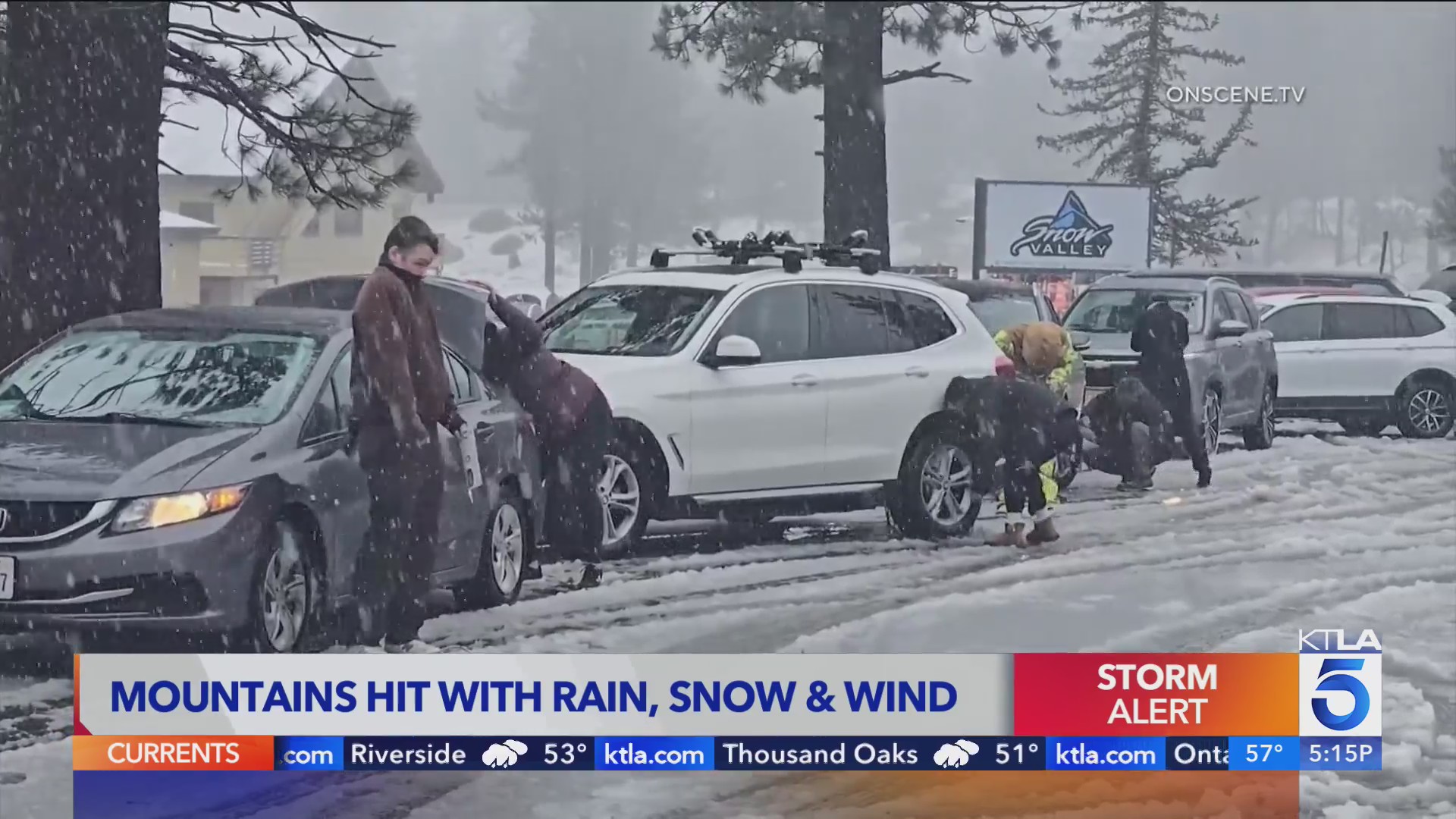 SoCal mountain communities hit with snowstorm – KTLA