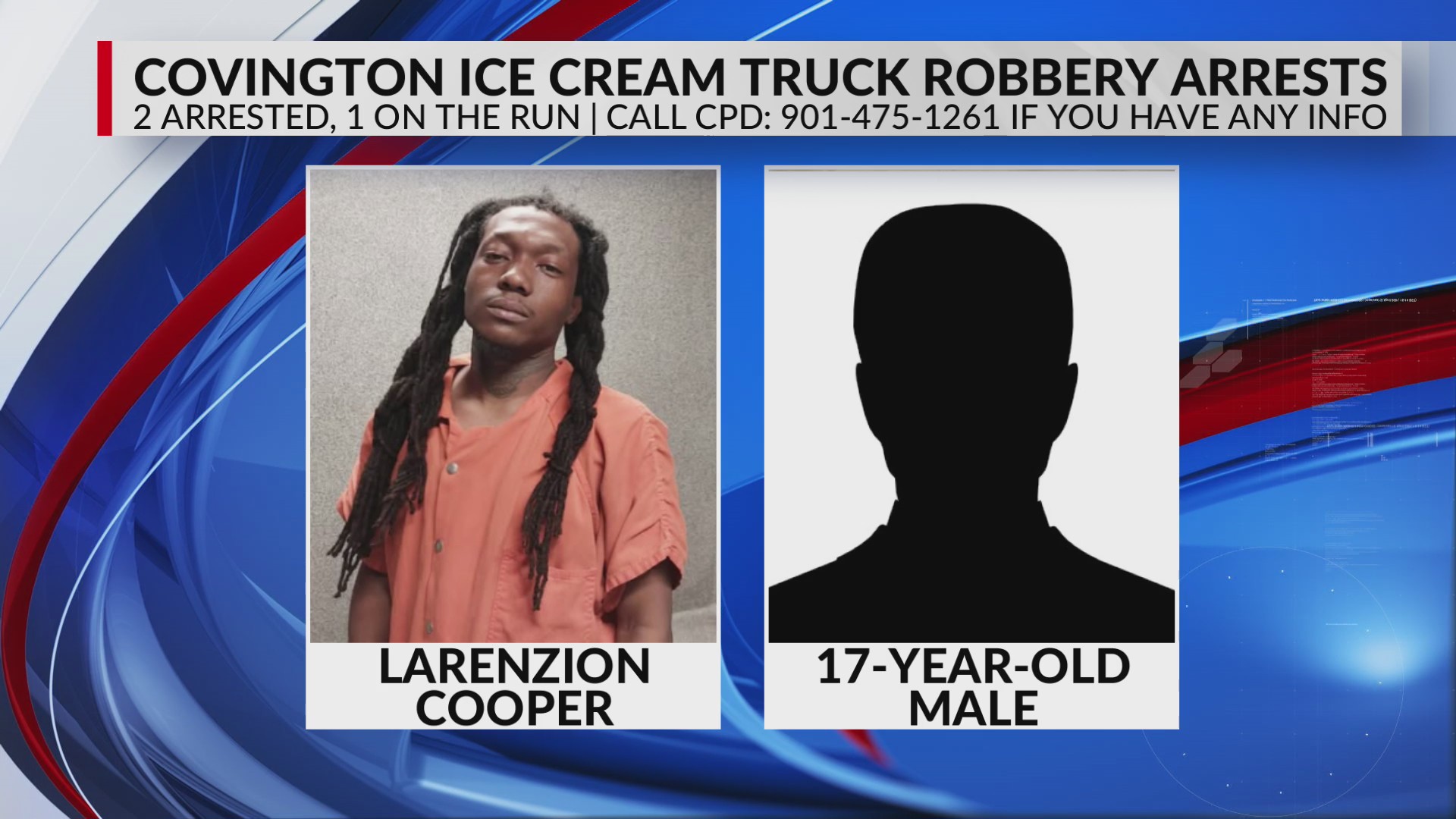 Man, teen charged with robbing ice cream man in Covington – WREG.com