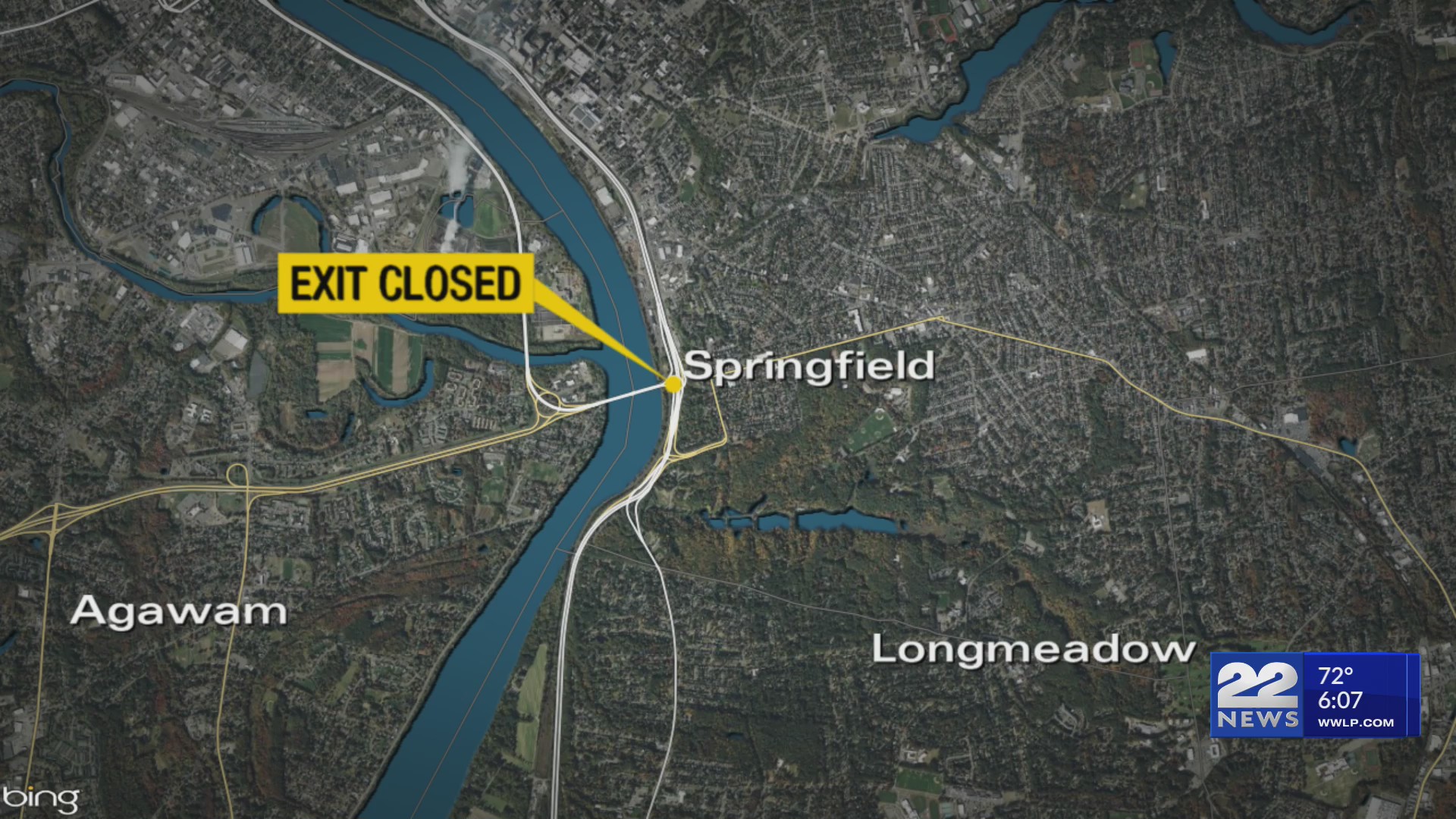 Exit 3 on I-91 North temporarily closed overnight Thursday – WWLP