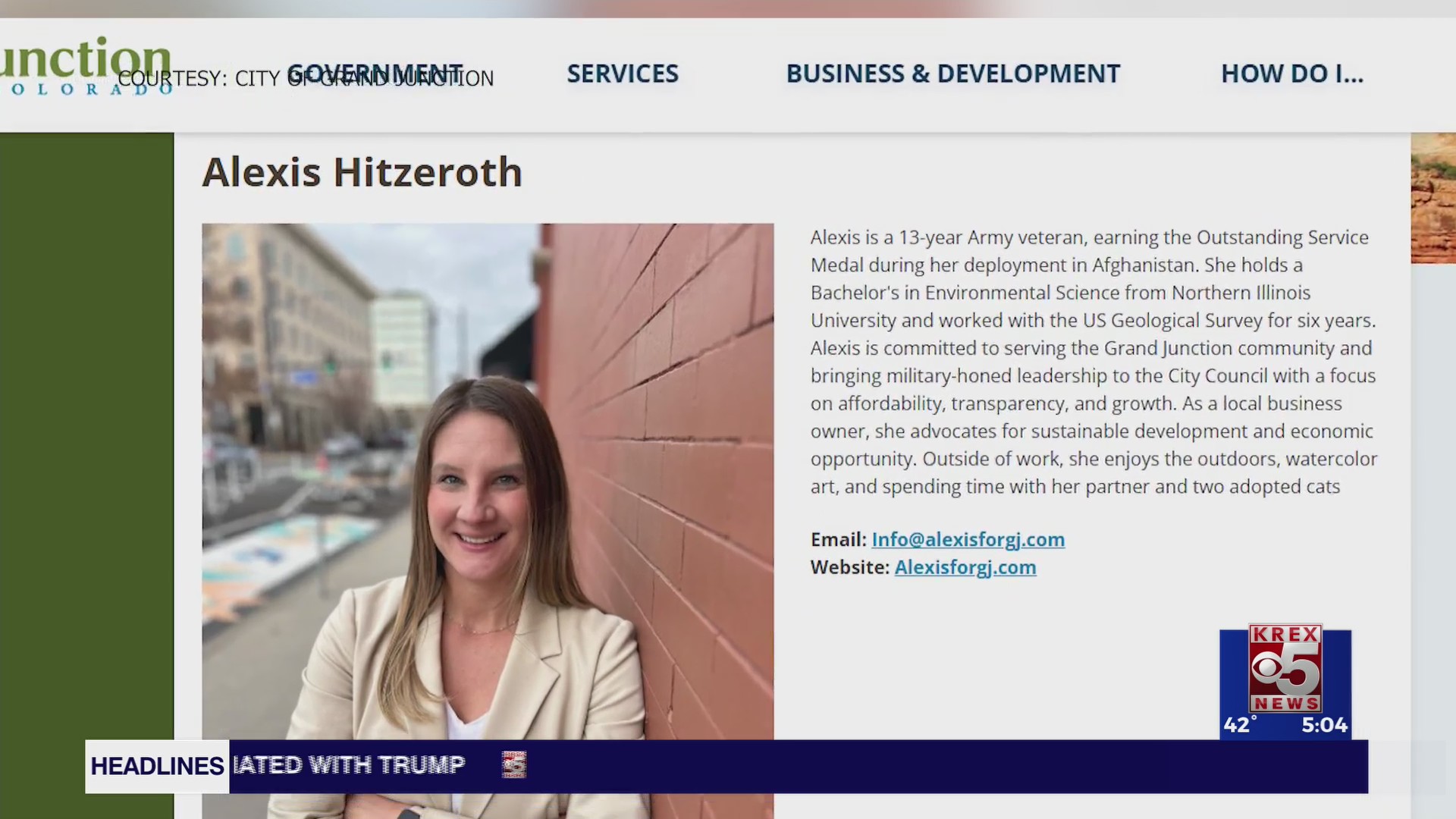 Alexis Hitzeroth announces candidacy seat for Grand Junction City ...