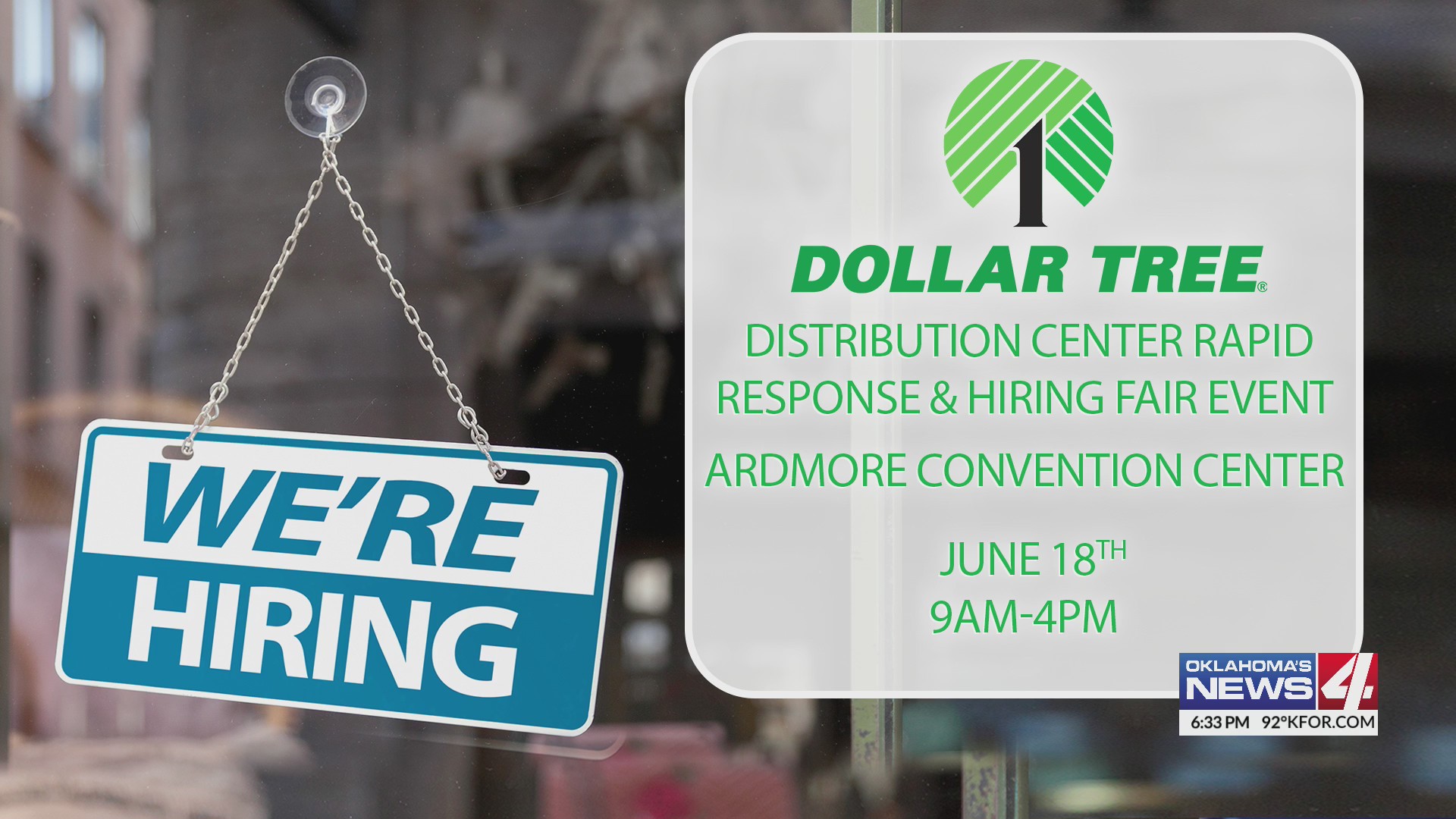 Hiring fair for former marietta dollar tree employees on june 18th ...