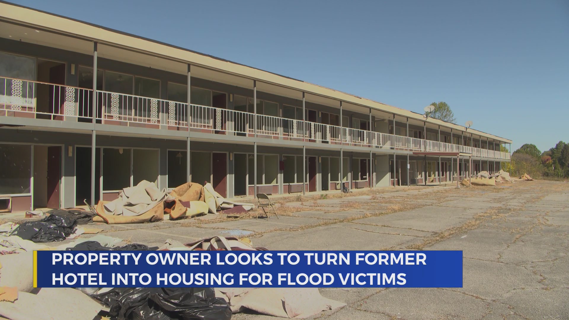 Plan to turn former motel into shelter for flood victims unlikely to ...
