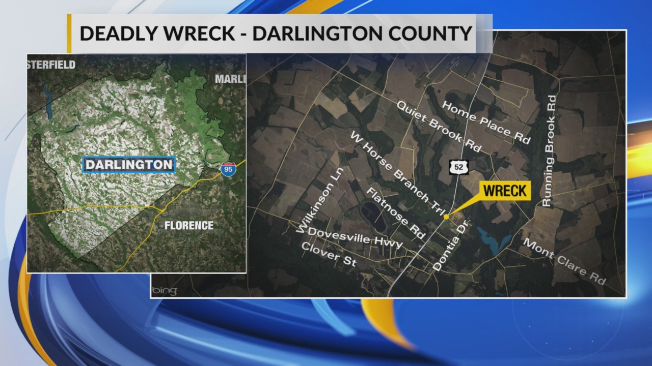 2 dead, 4 injured in 3-vehicle Darlington County crash near Dovesville ...