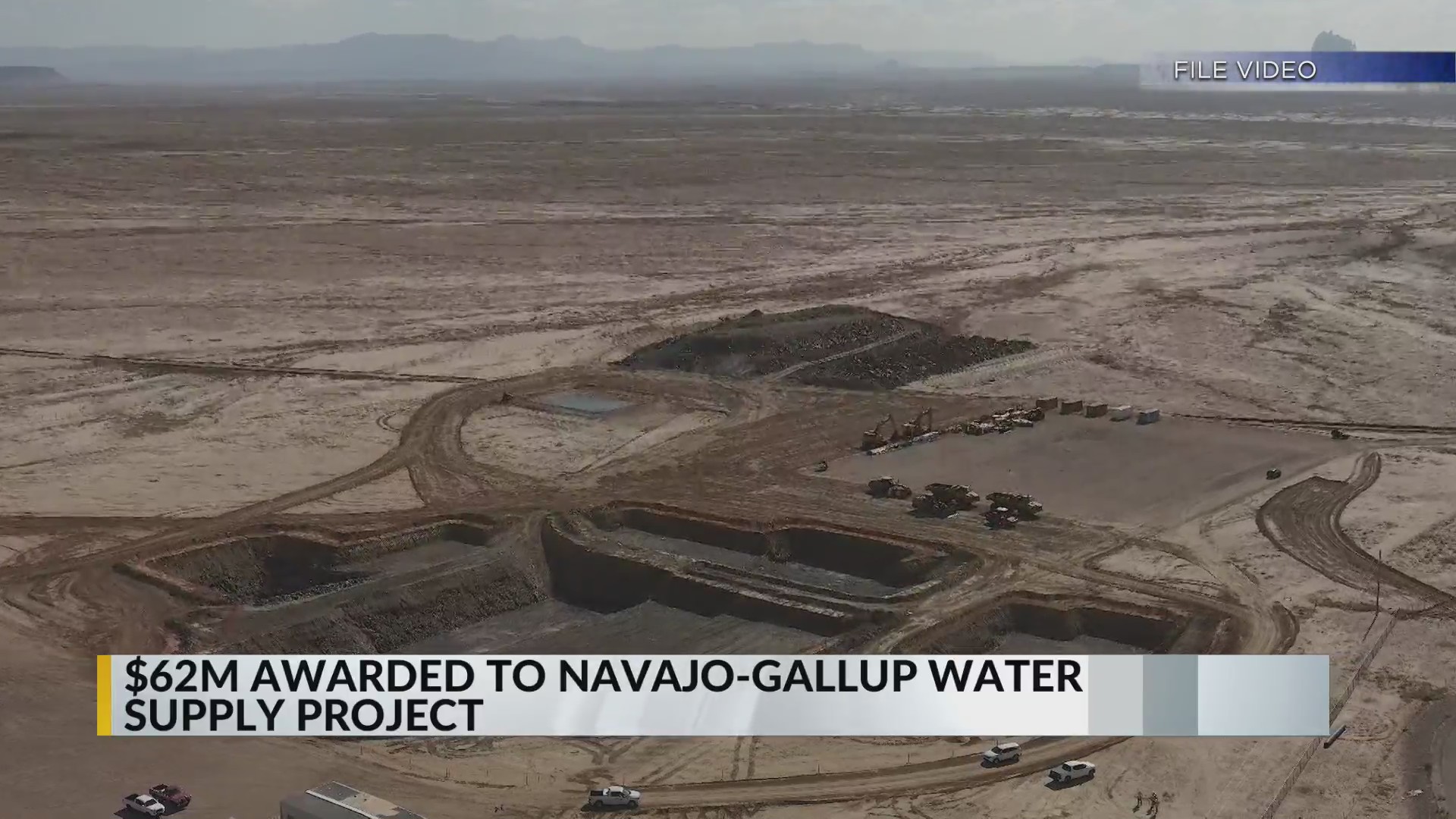 $62M contract awarded for Navajo Gallup Water Supply Project – KRQE ...