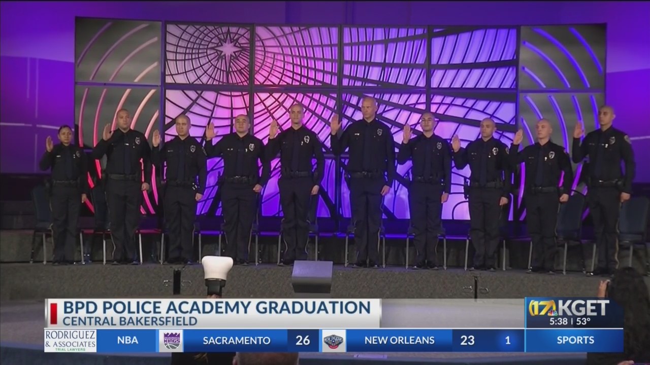 BPD police academy graduation in central Bakersfield – KGET 17 News