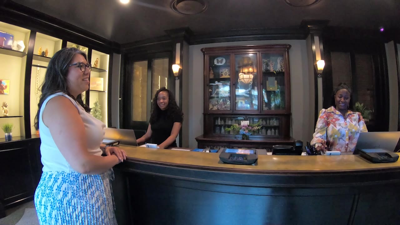 From the front desk to the top office, Maria Robles checks you in – WGNO