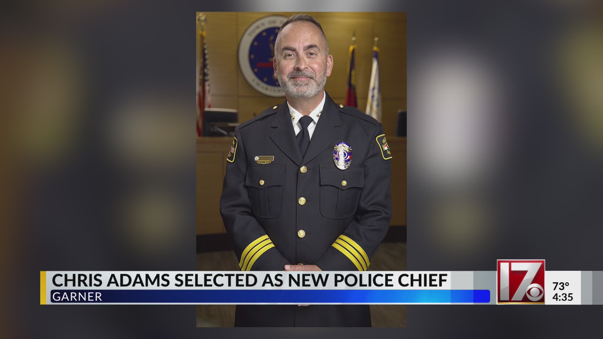 Chris Adams selected as new police chief in Garner – CBS17.com
