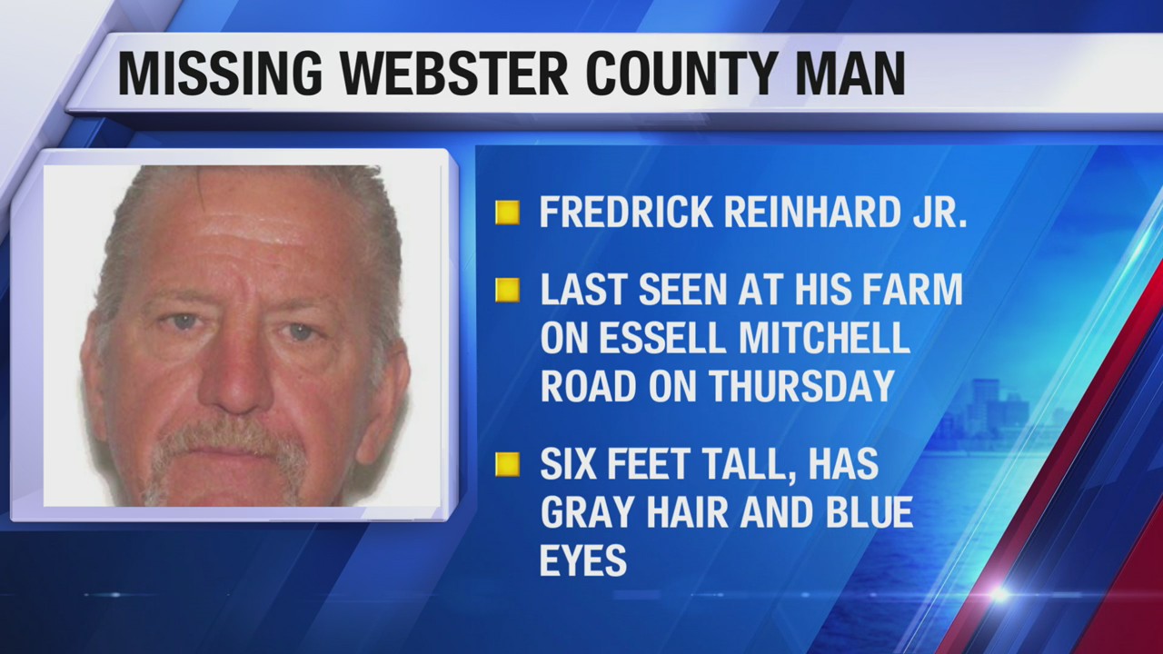 Authorities searching for missing Webster County man – Eyewitness News ...
