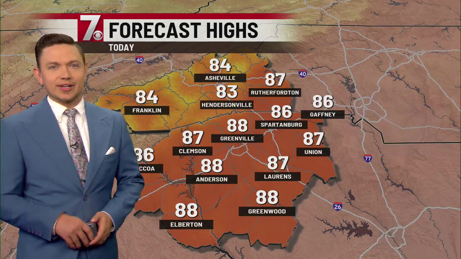 Saturday Morning Forecast – WSPA 7NEWS