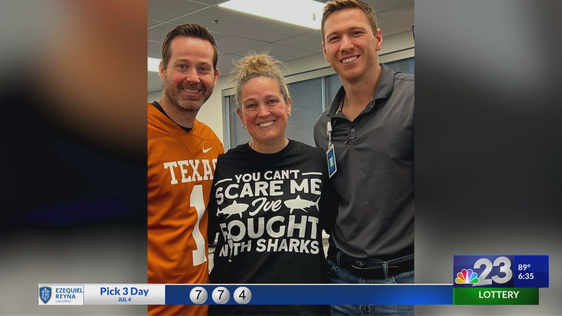 “What I lost isn’t coming back,” says shark attack victim 1 year later – KSN-TV