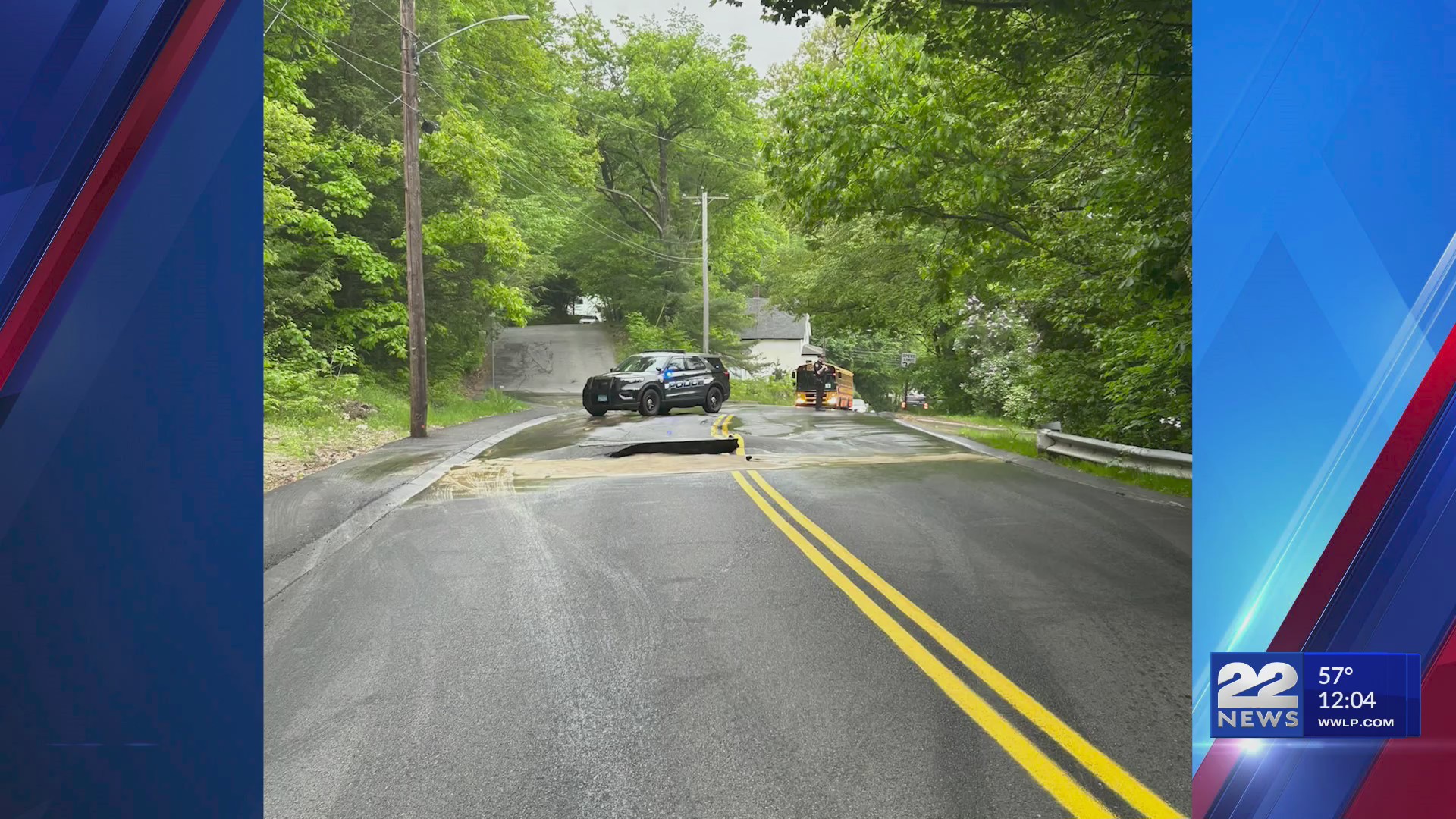 Portion of Chestnut Street in Athol closed due to water main break – WWLP