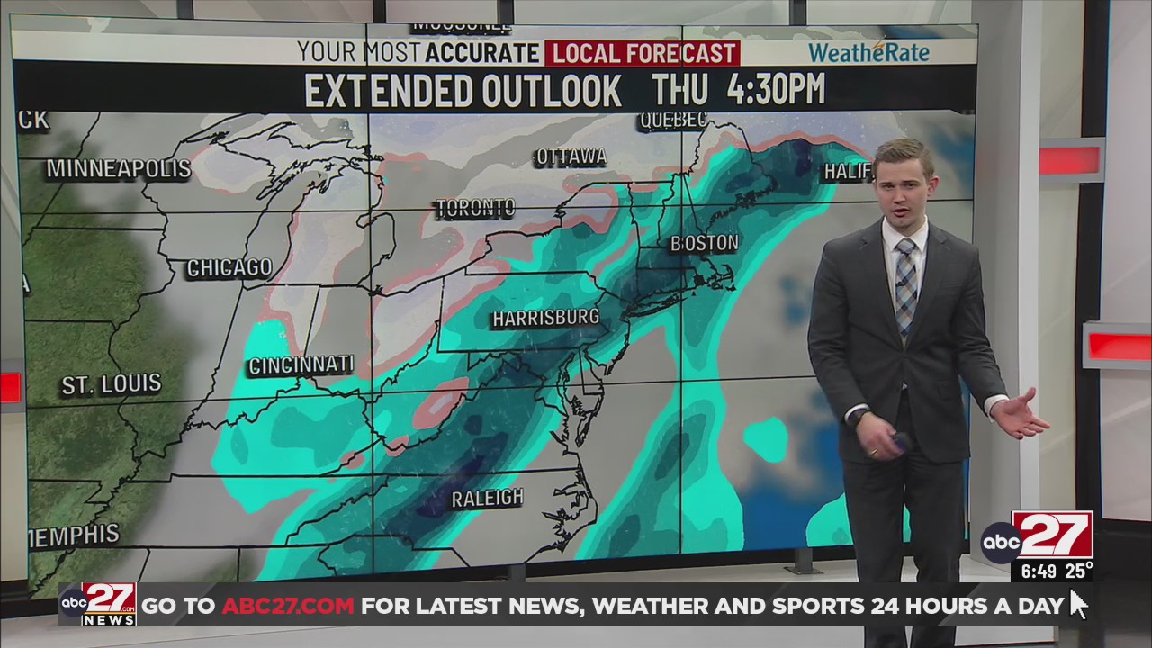 Jackson’s Sunday Morning Forecast – ABC27
