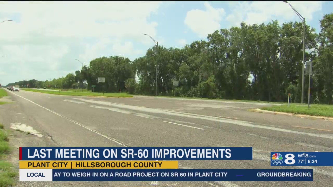 FDOT requests feedback on SR-60 improvements – WFLA