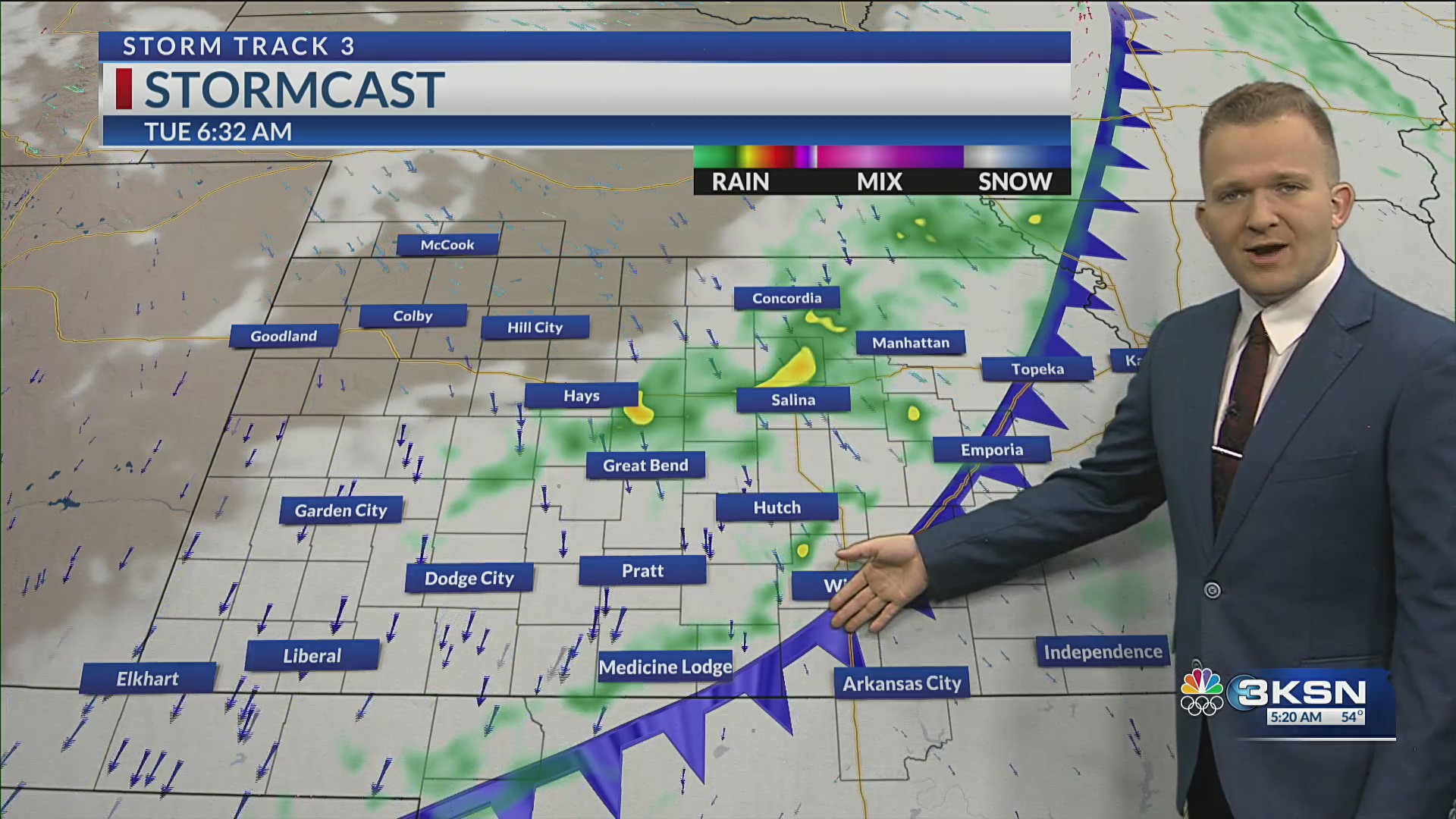 Storm Track 3 Forecast: Gray skies Monday, a few showers move through ...