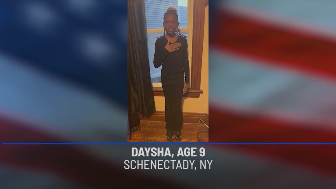 Daysha gives us our daily pledge of allegiance – NEWS10 ABC