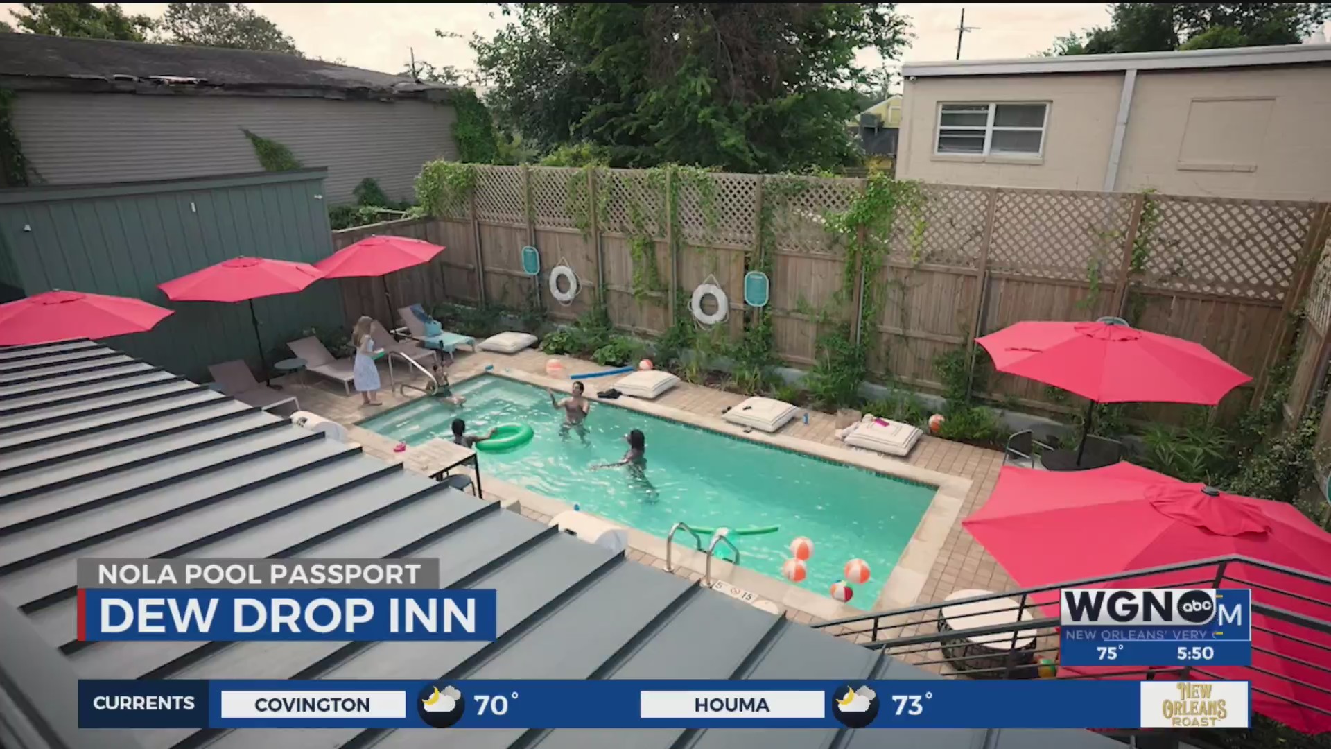 NOLA Pool Passport: Taking a Dip at Dew Drop Inn’s Rockin’ Pool – WGNO