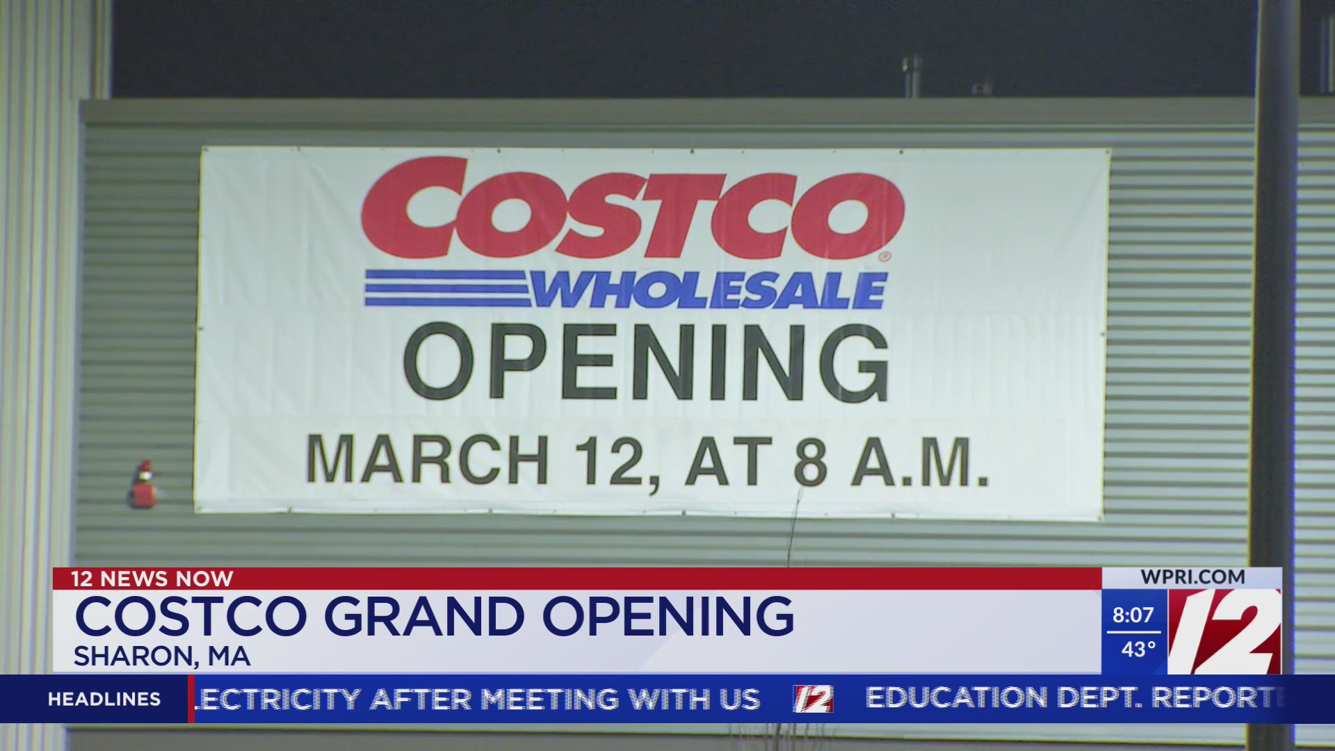 Costco in Sharon is officially open – WPRI.com