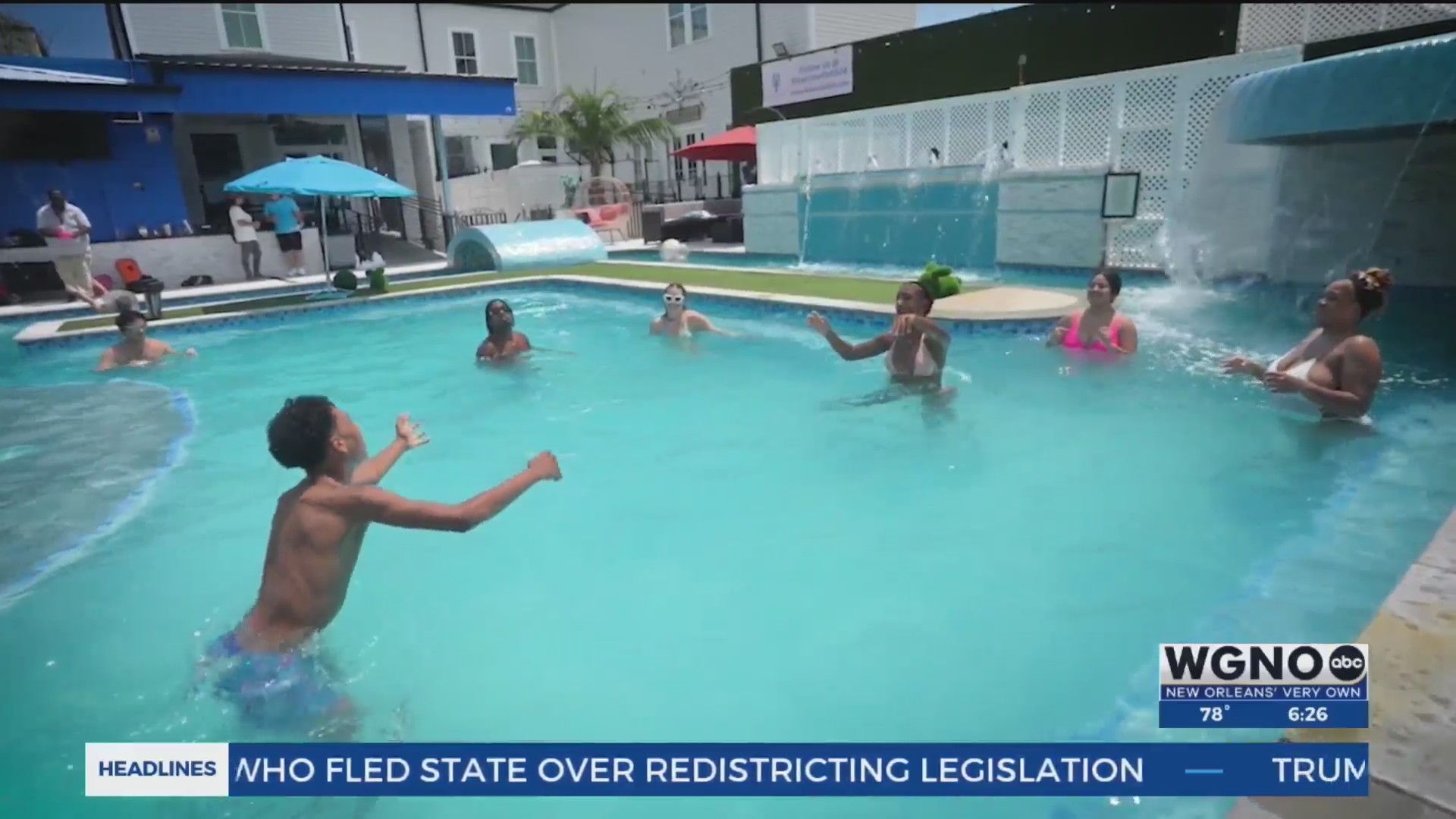 NOLA Pool Passport: The Blue Crawfish Pool offers a lazy river ...