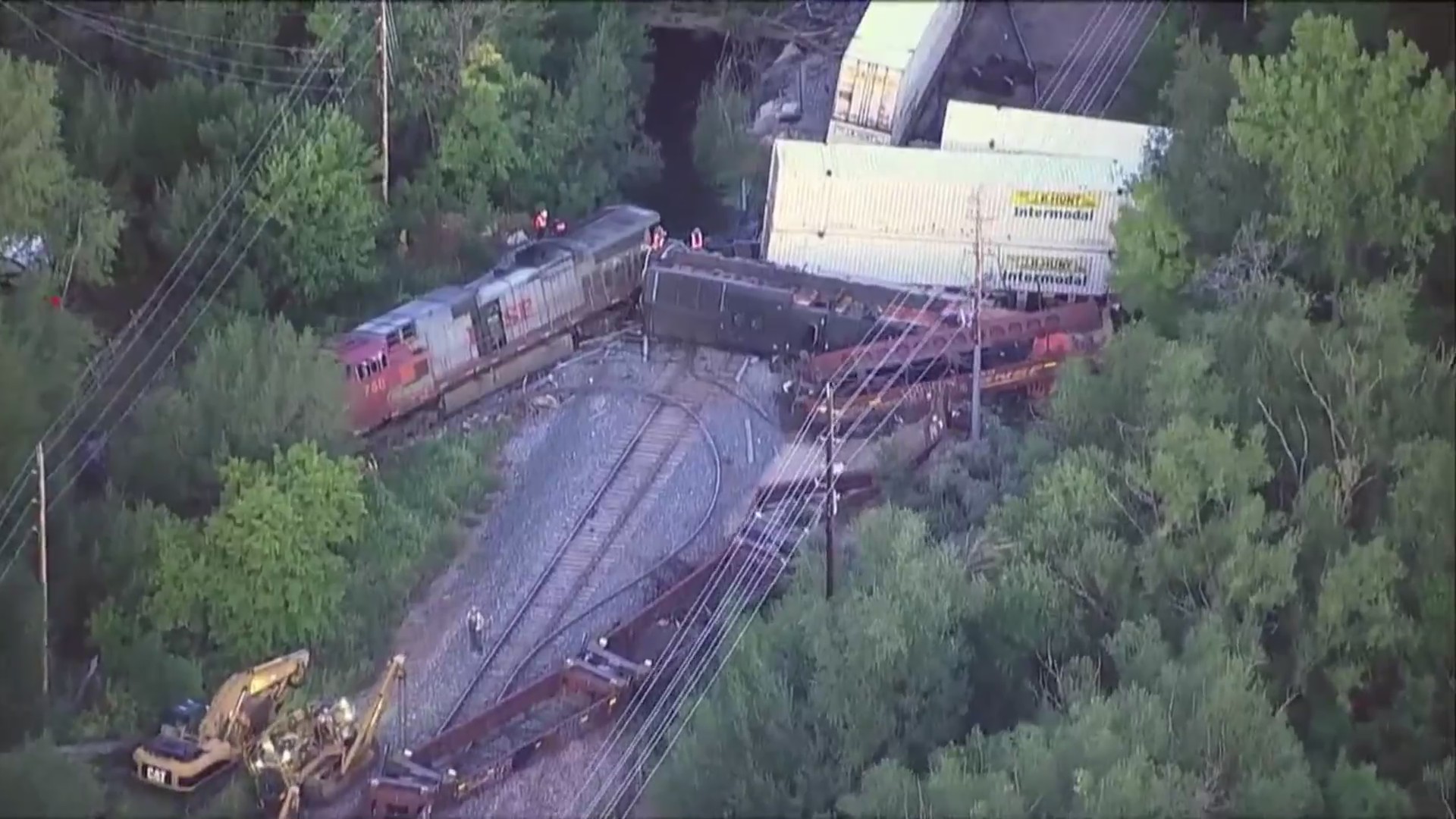 Train derailment destroys bridge, causes fuel spill in Boulder – FOX31 ...