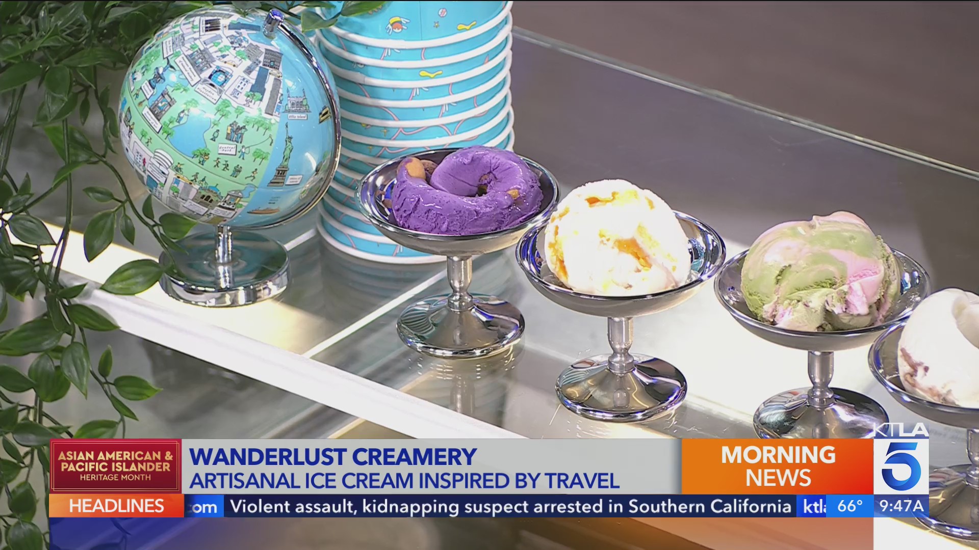 Wanderlust Creamery introduces new inspired ice cream flavors to honor ...