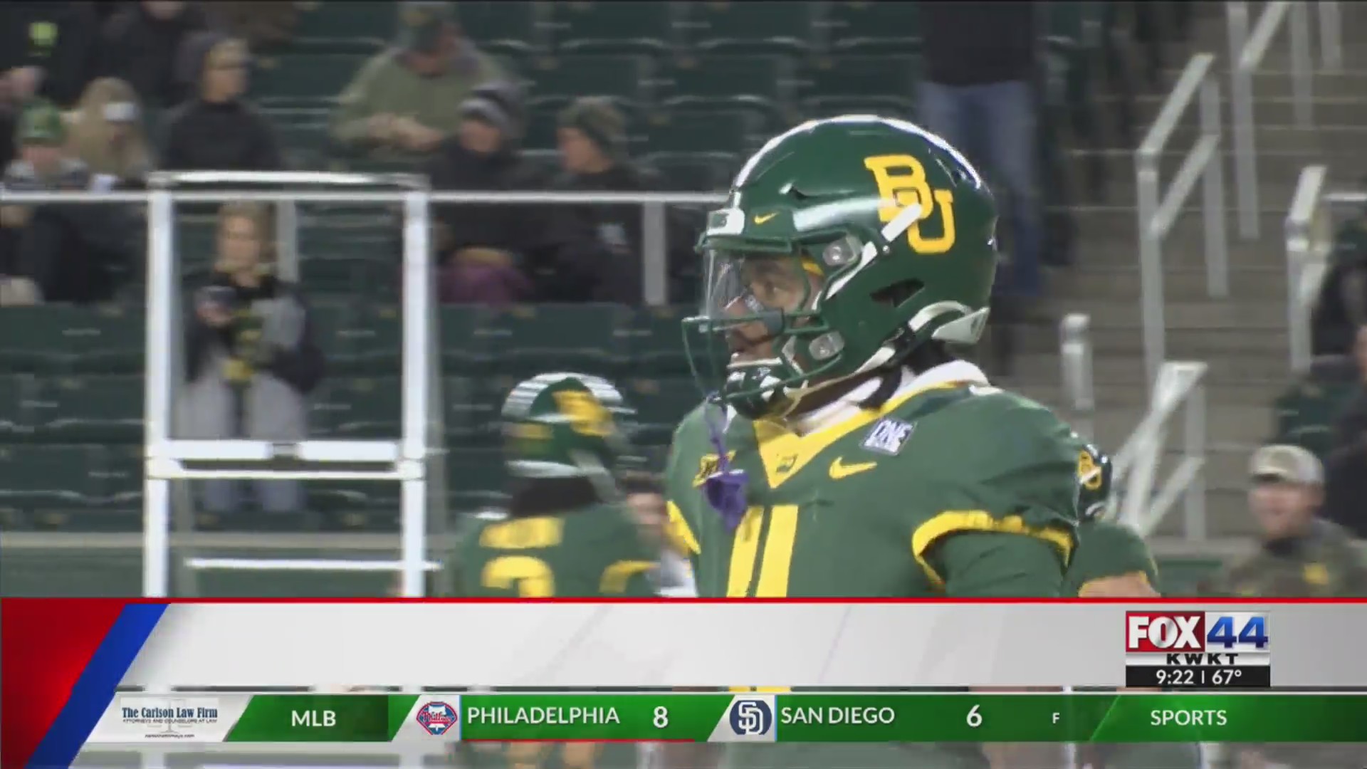 Lorando ‘Snaxx’ Johnson rejoins Baylor – KWKT – FOX 44