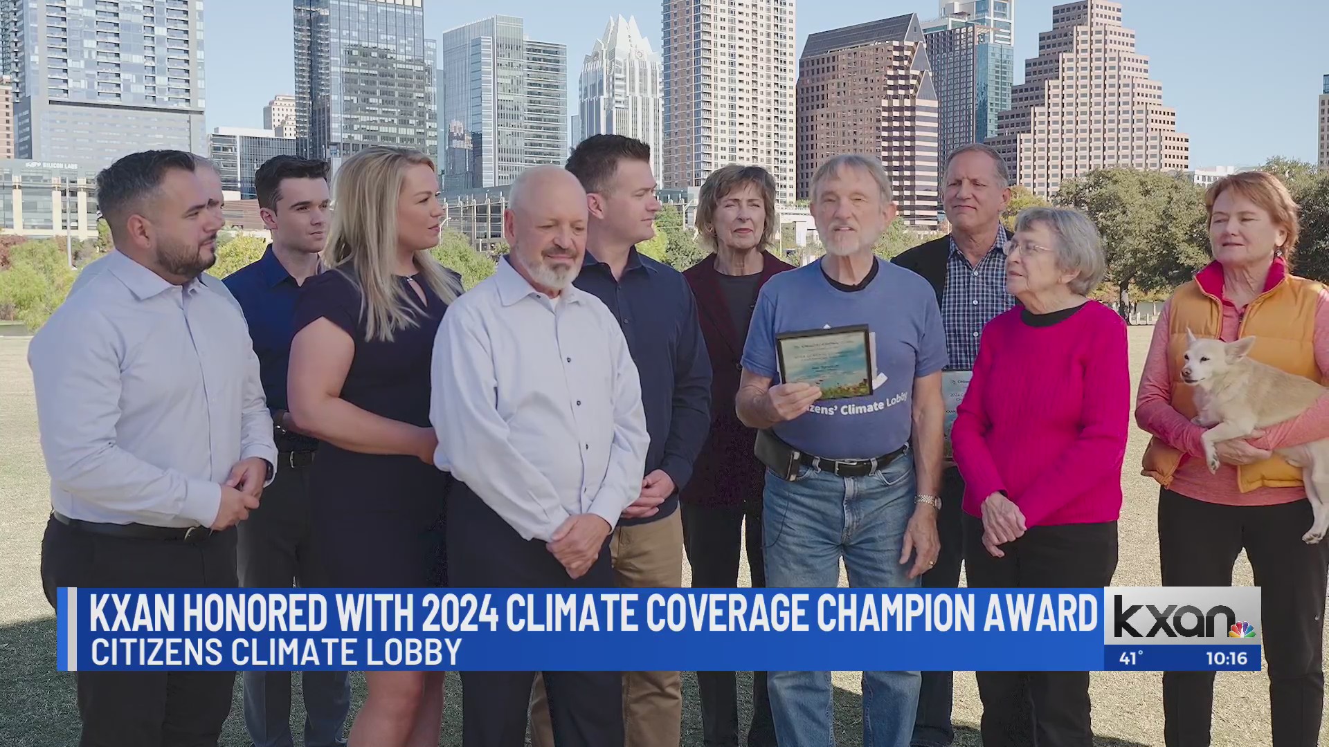 First Warning Weather team honored with climate coverage award – KXAN ...