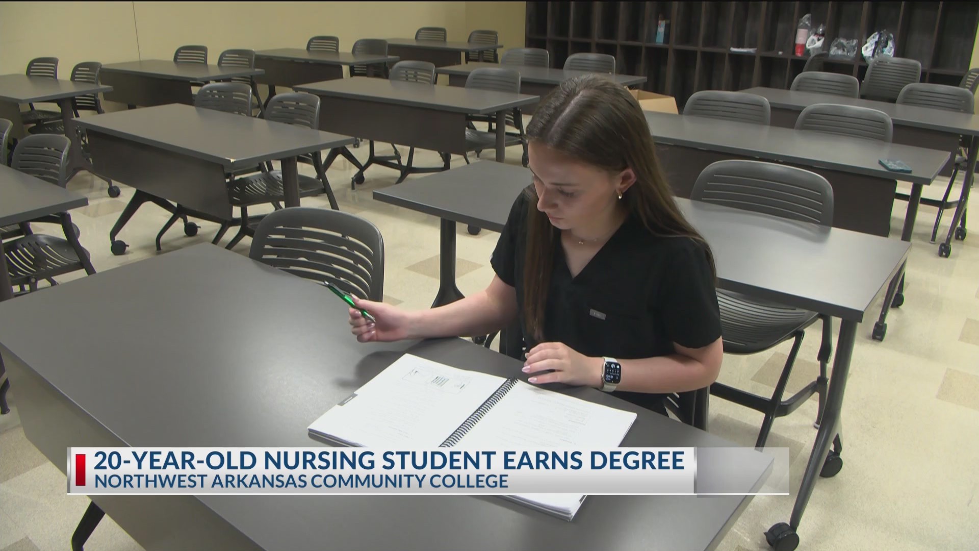 20-year-old nursing student earns her degree from NWACC – KNWA FOX24