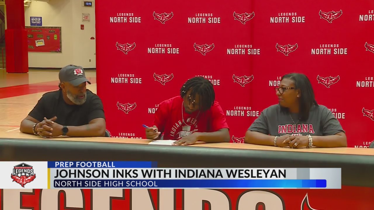 North Side’s Kamden Johnson signs with Indiana Wesleyan football – WANE 15