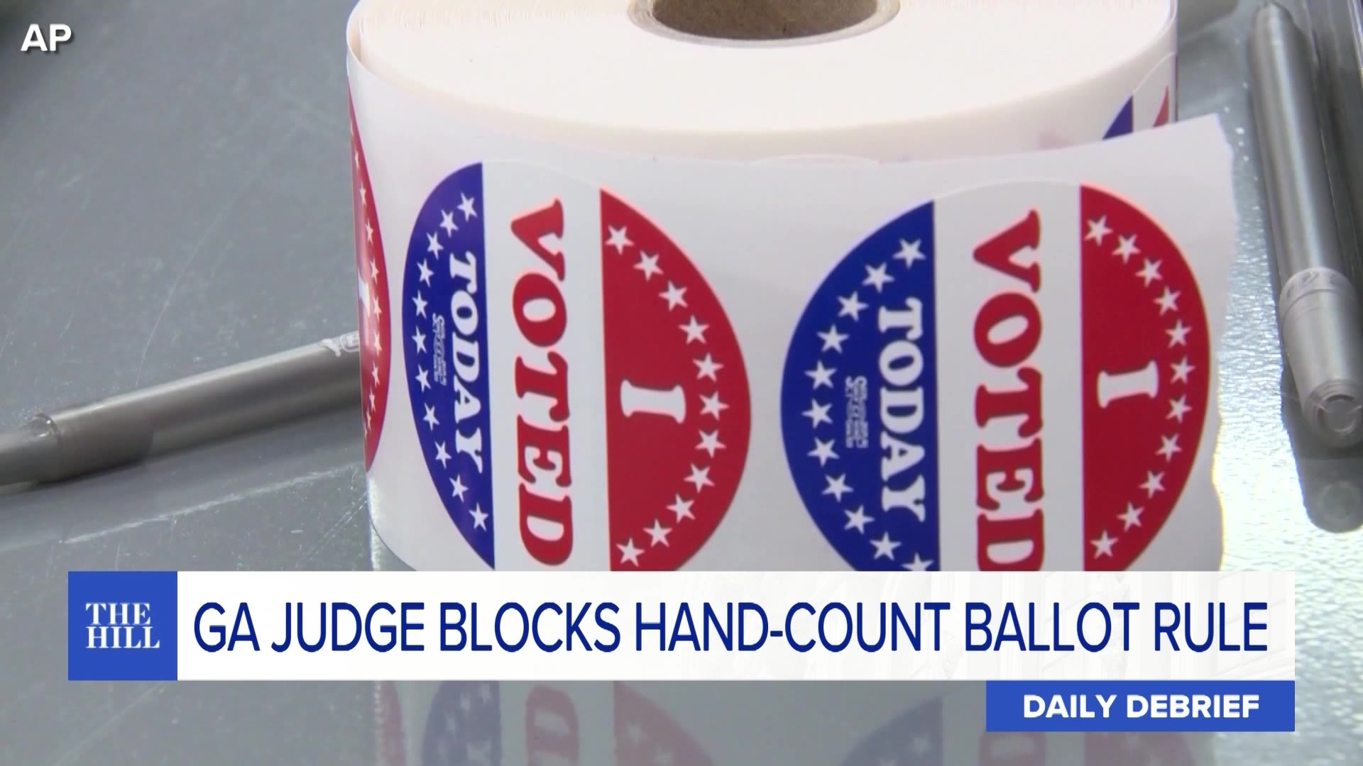 Georgia judge blocks ballot hand-count rule from taking effect before ...