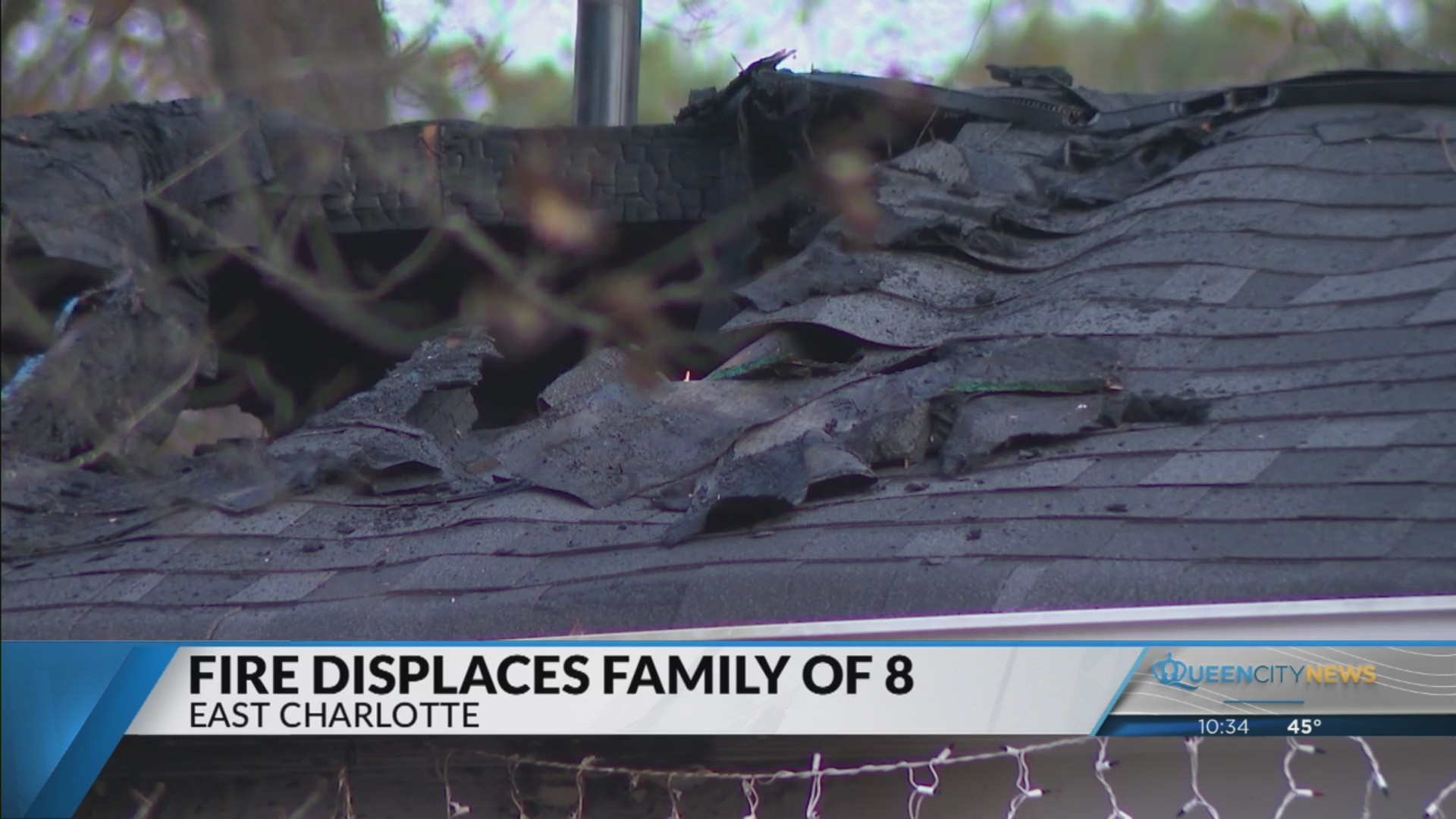Family of eight displaced on Thanksgiving after east Charlotte fire: FD ...