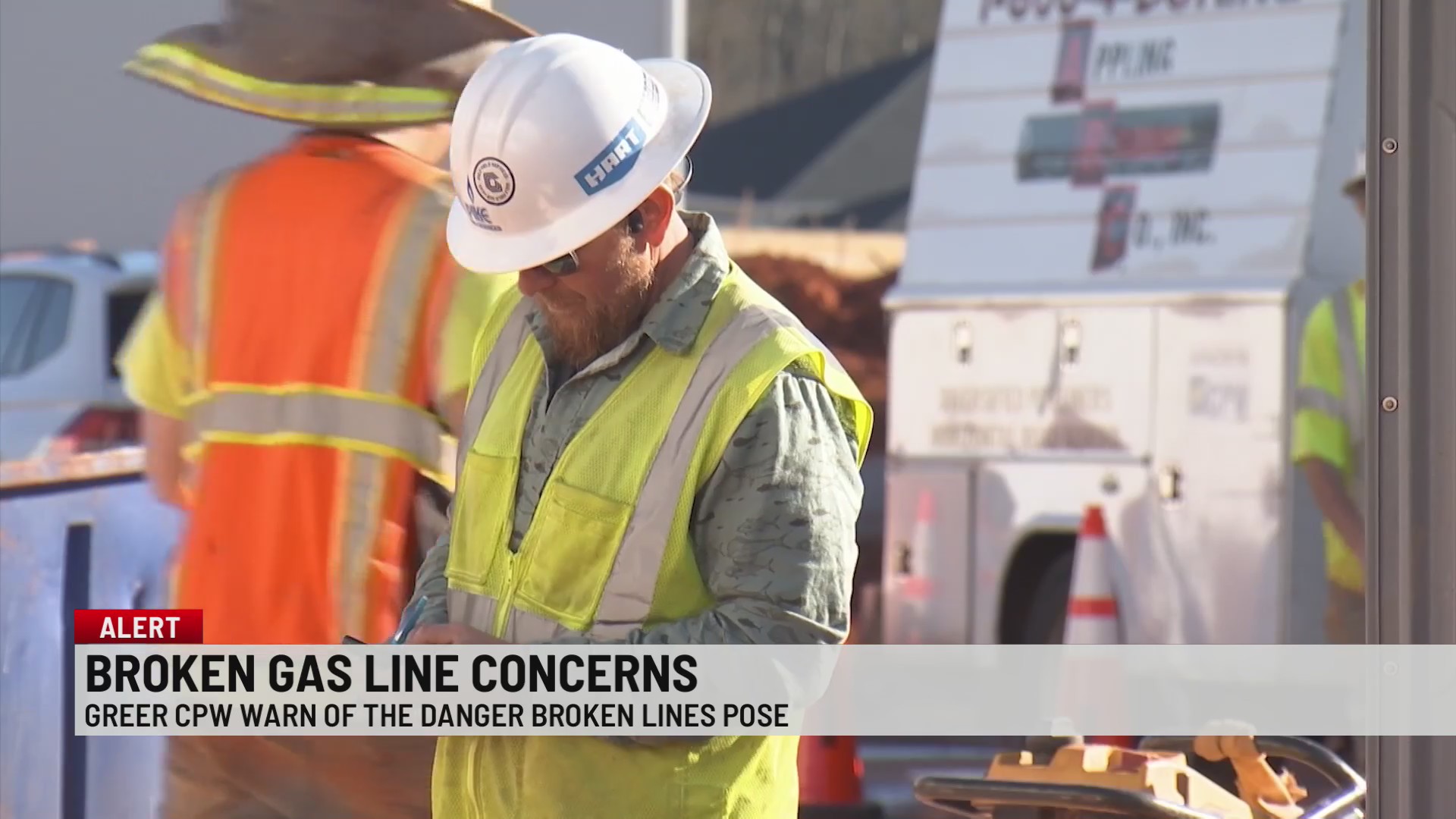 Greer CPW warns of dangers of broken gas lines, fines you could face ...