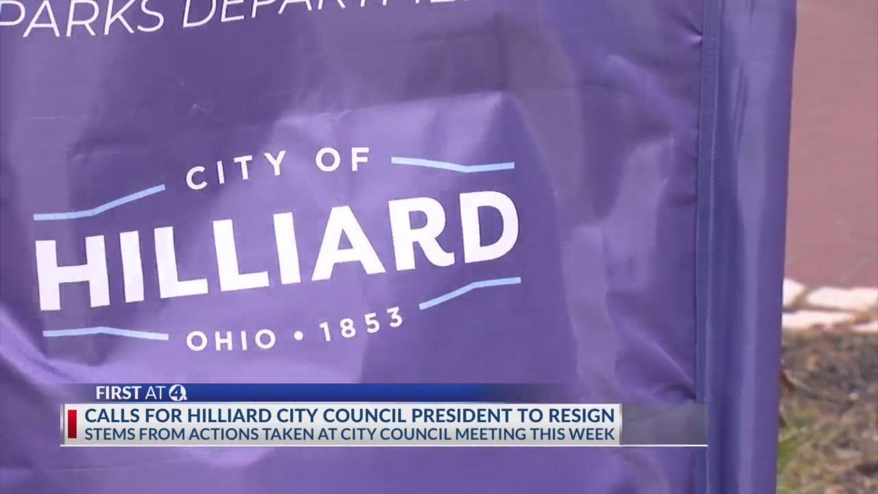 Calls for Hilliard City Council President to resign – NBC4 WCMH-TV