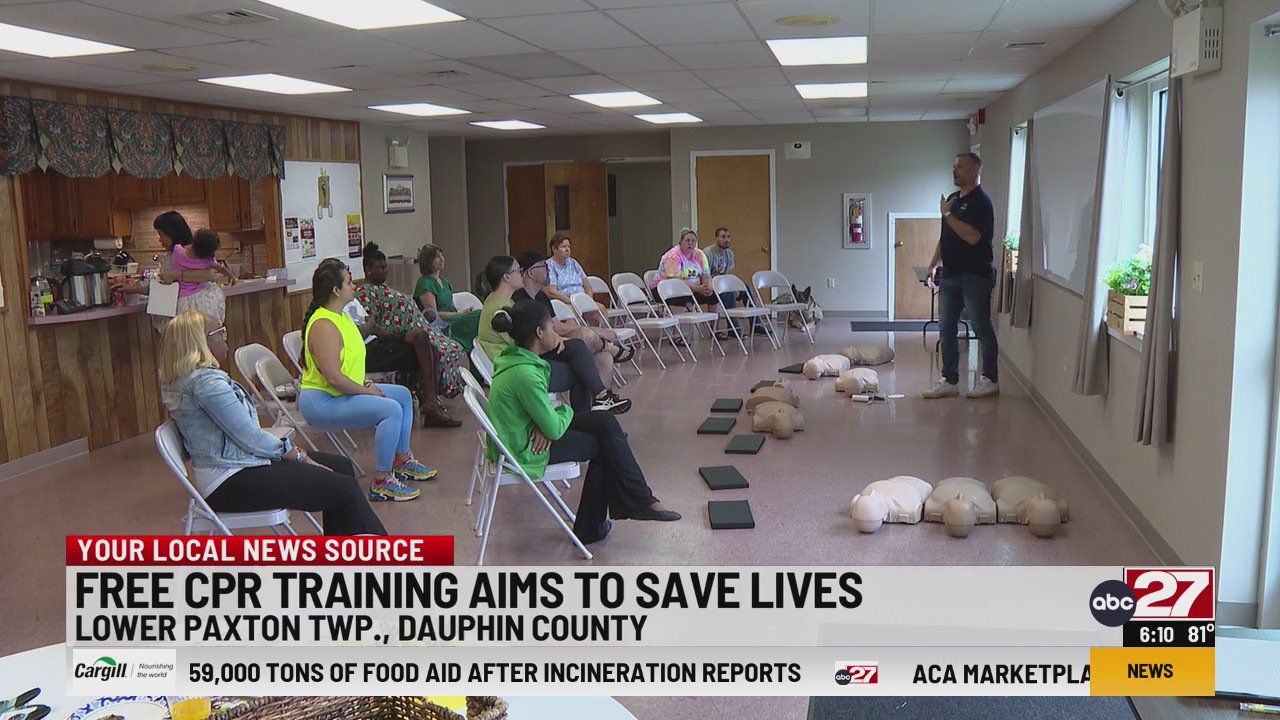 Free CPR class aims to save lives – ABC27