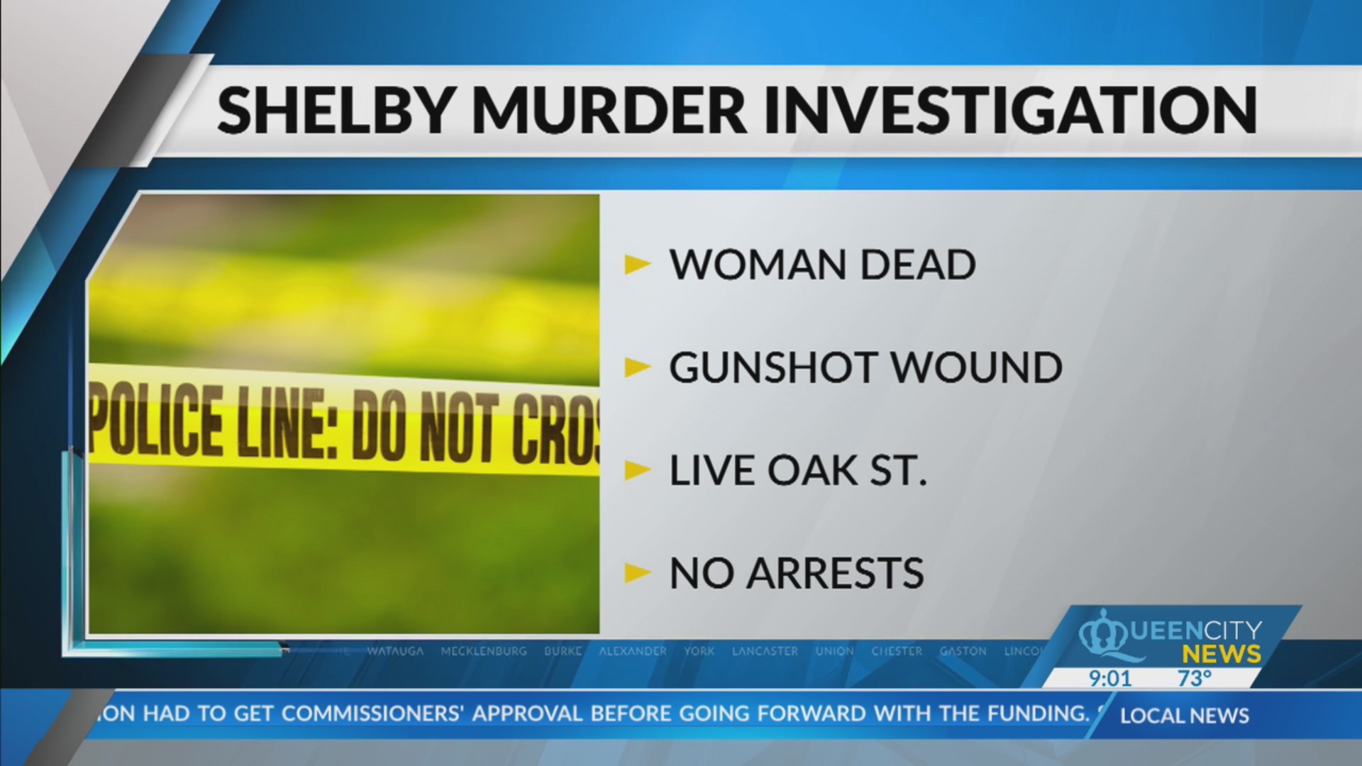 Woman dies from gunshot wound in Shelby: Police – FOX8 WGHP