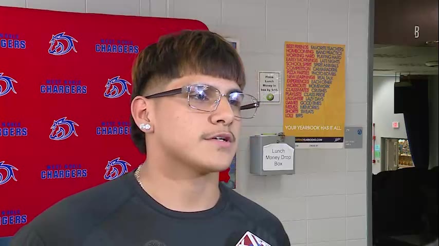 Zach Huff of West Noble HS full interview on signing with Marian ...