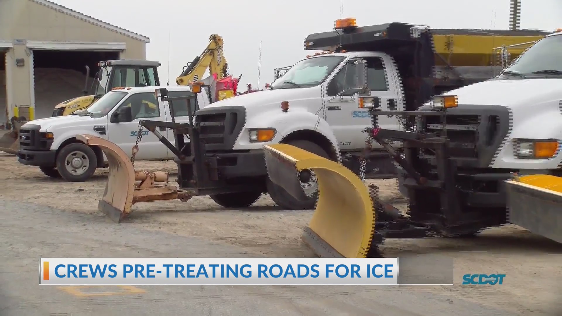 SCDOT crews pre-treating roads for icy conditions – WCBD News 2