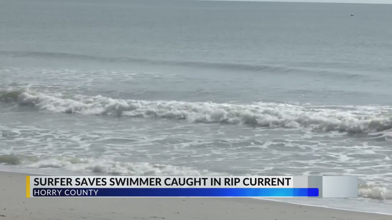 Horry County surfer saves woman from drowning in rip current at ...