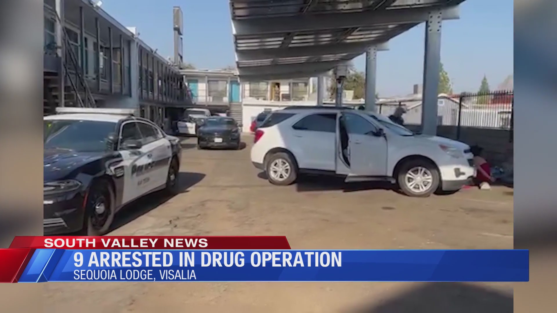 9 arrested during narcotics raid at Visalia hotel – CBS47 and KSEE24 ...