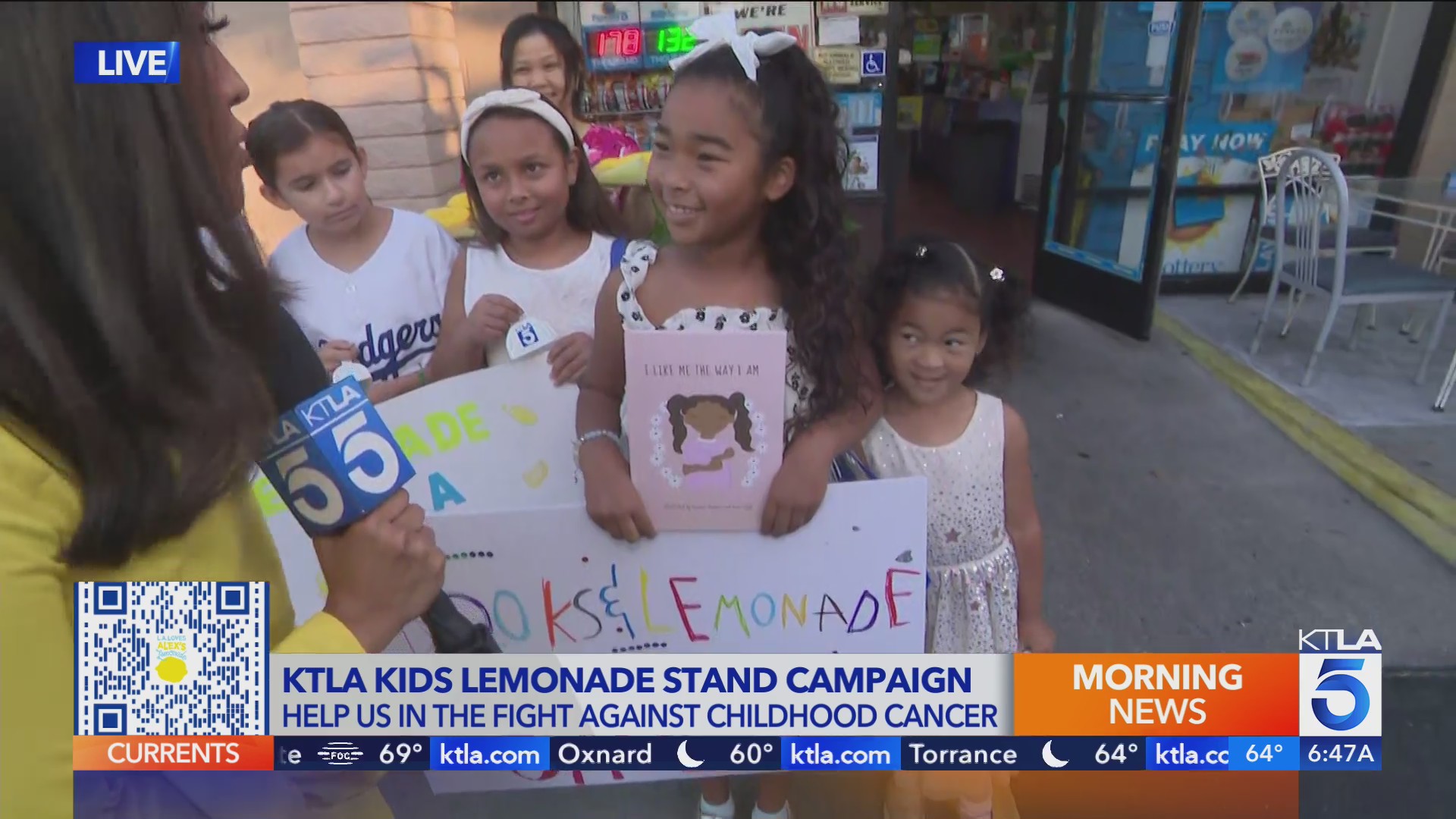 KTLA’s Kids Lemonade Stand Campaign: Helping Fight Childhood Cancer – KTLA