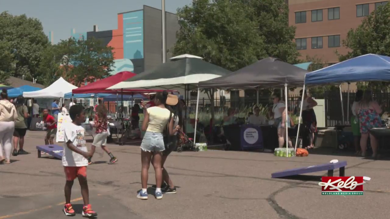 Juneteenth festival perseveres through hot weather – KELOLAND.com